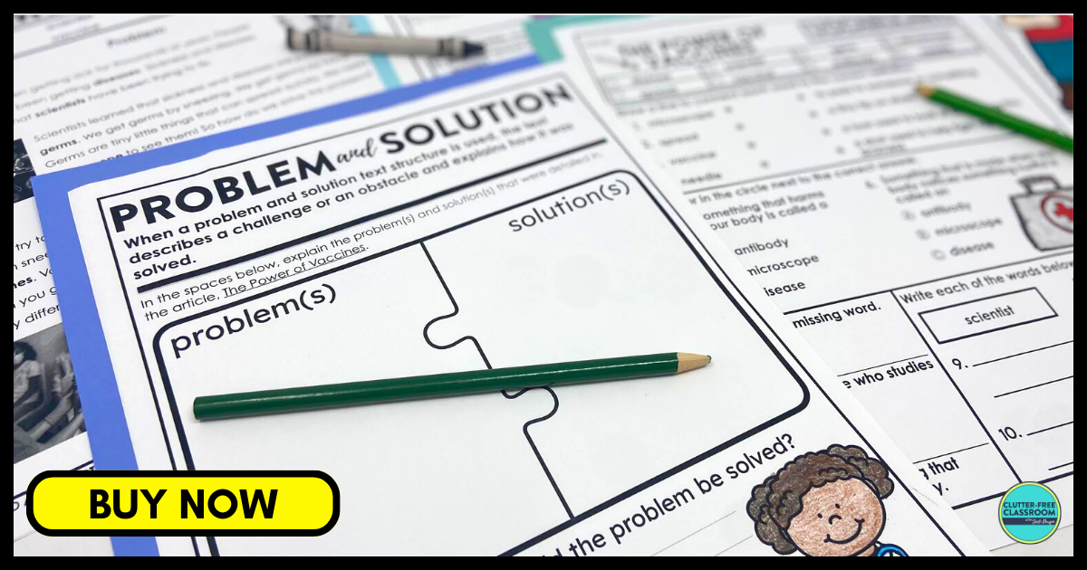 Illness Reading Comprehension Activities for 2nd, 3rd, and 4th Grade ...