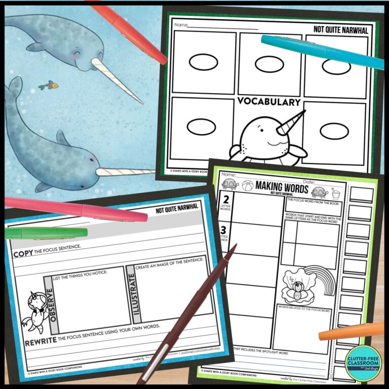 Not Quite Narwhal Activities and Lesson Plans for 2025 - Teaching with ...