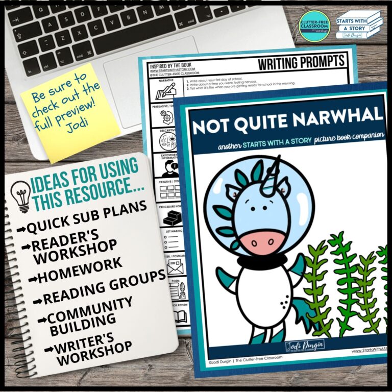 Not Quite Narwhal Activities and Lesson Plans for 2025 - Teaching with ...
