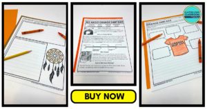 Orange Shirt Day Reading Comprehension Activities for 2nd, 3rd, and 4th ...