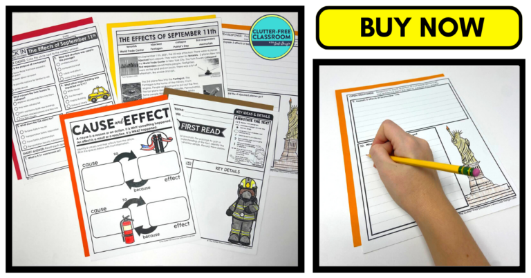 Patriot Day Reading Comprehension Activities for 2nd, 3rd, and 4th ...