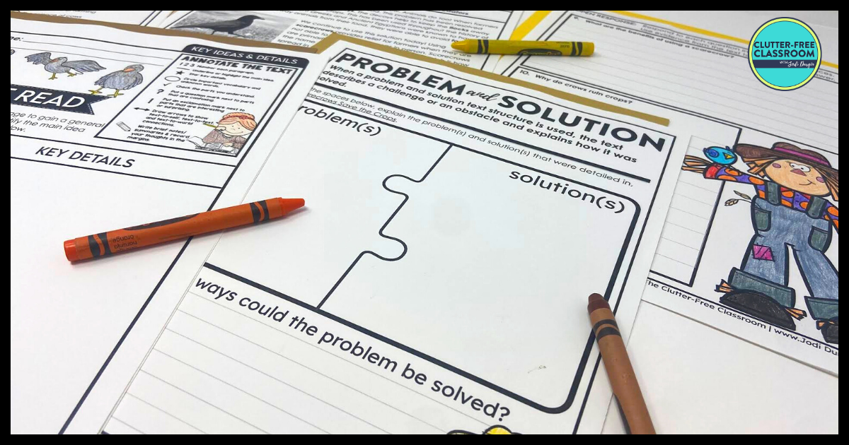 Printable Scarecrow Activities for 2nd, 3rd, and 4th Grade - Teaching ...