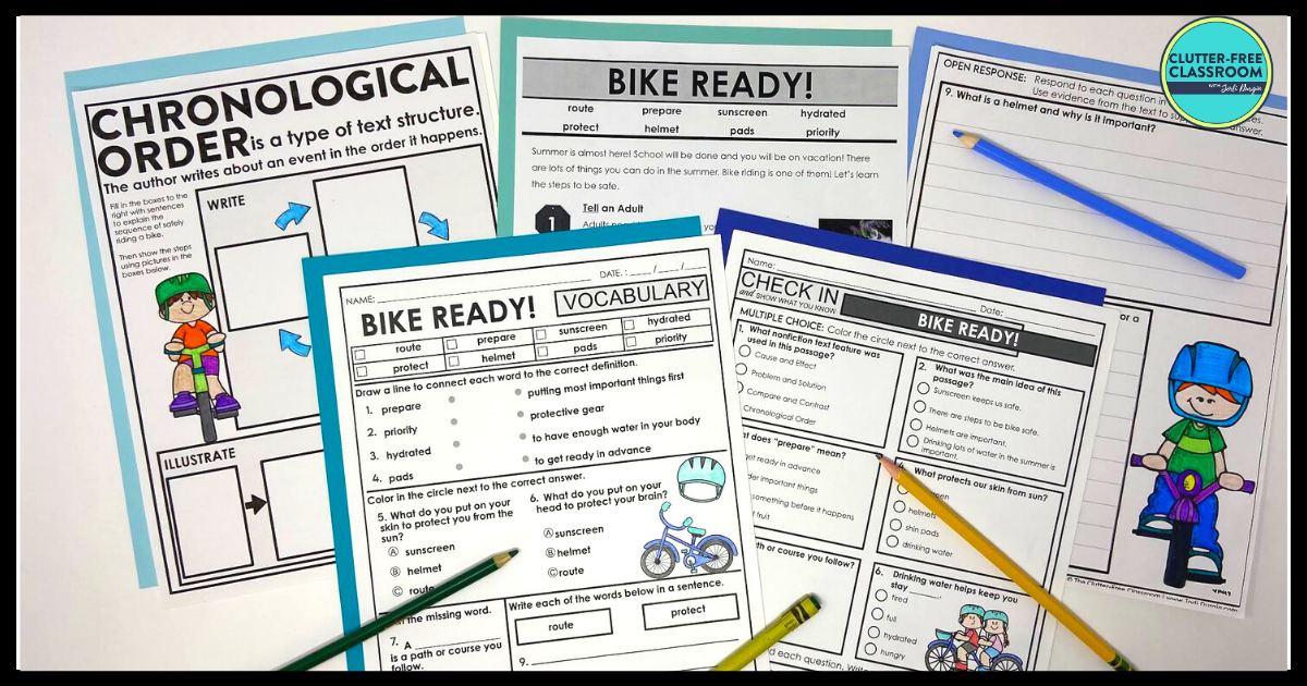 Summer Reading Comprehension Activities for 2nd, 3rd, and 4th Grade ...