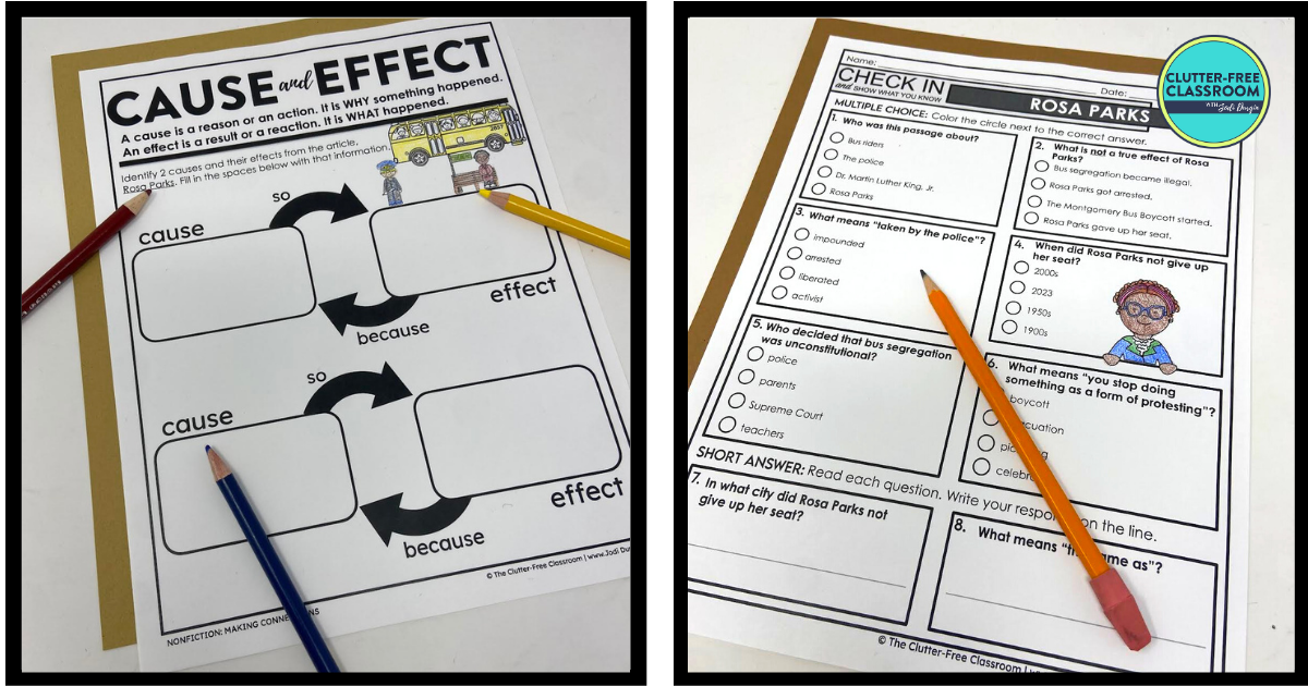 Women's History Month Reading Comprehension Activities for 2nd, 3rd ...