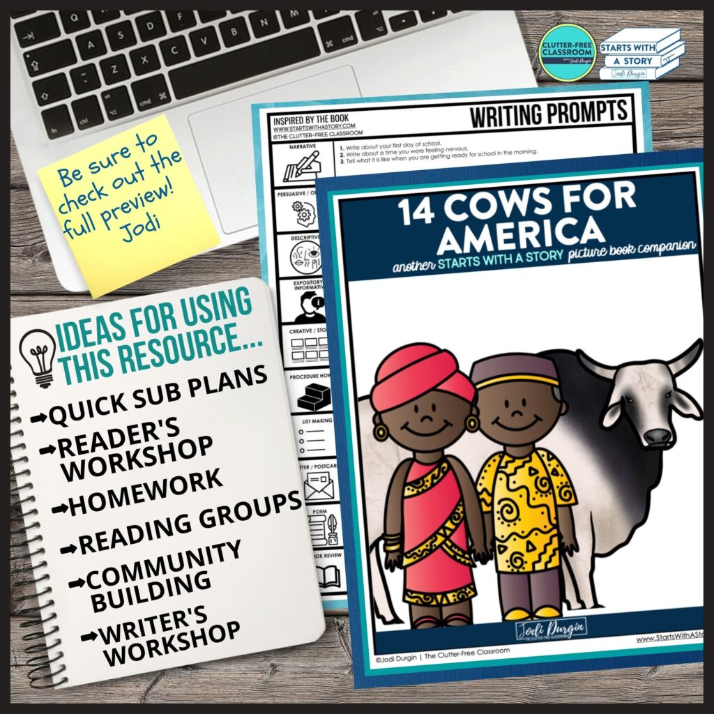 14 Cows for America Activities and Lesson Plans for 2026 - Teaching ...