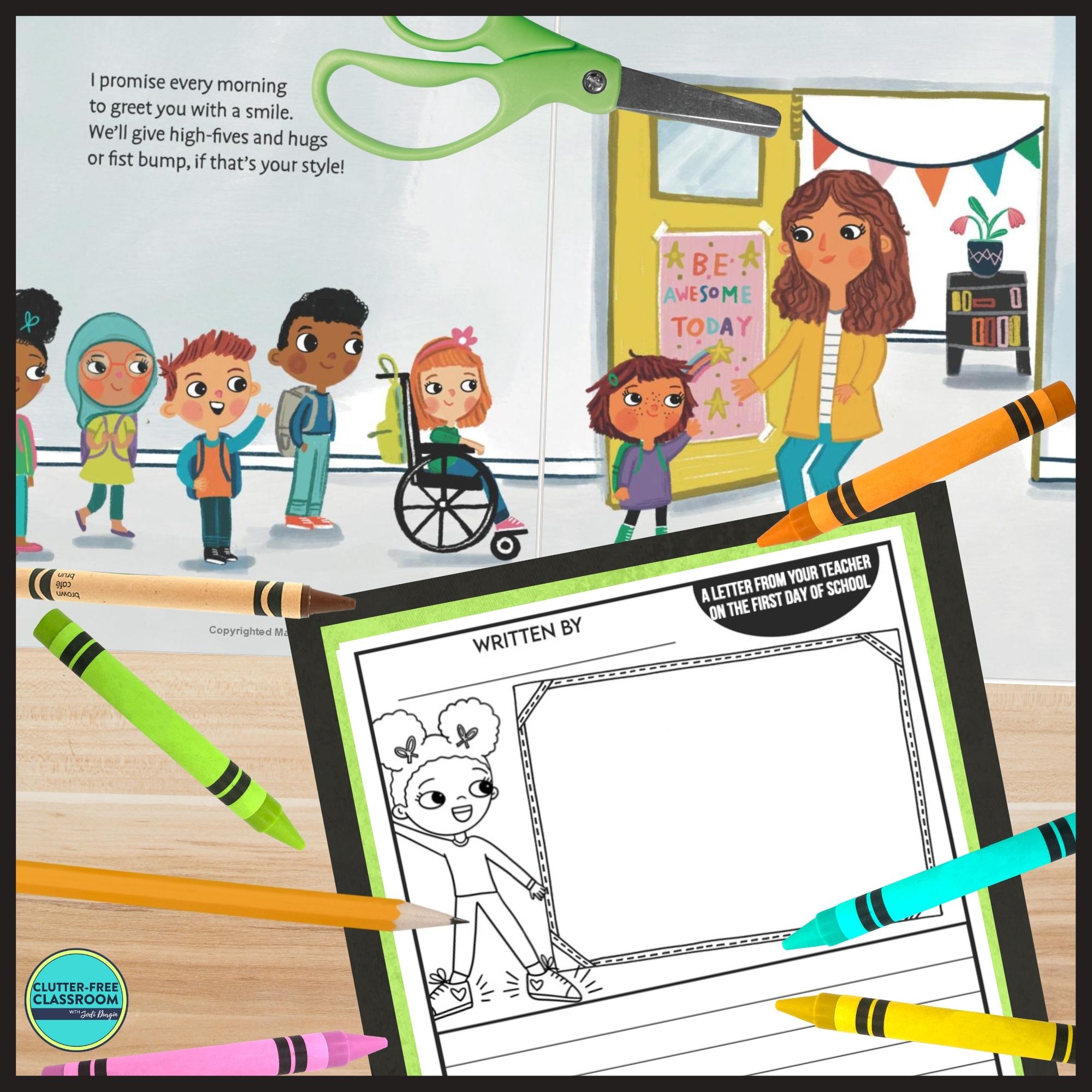 A Letter From Your Teacher: On the First Day of School Activities and ...