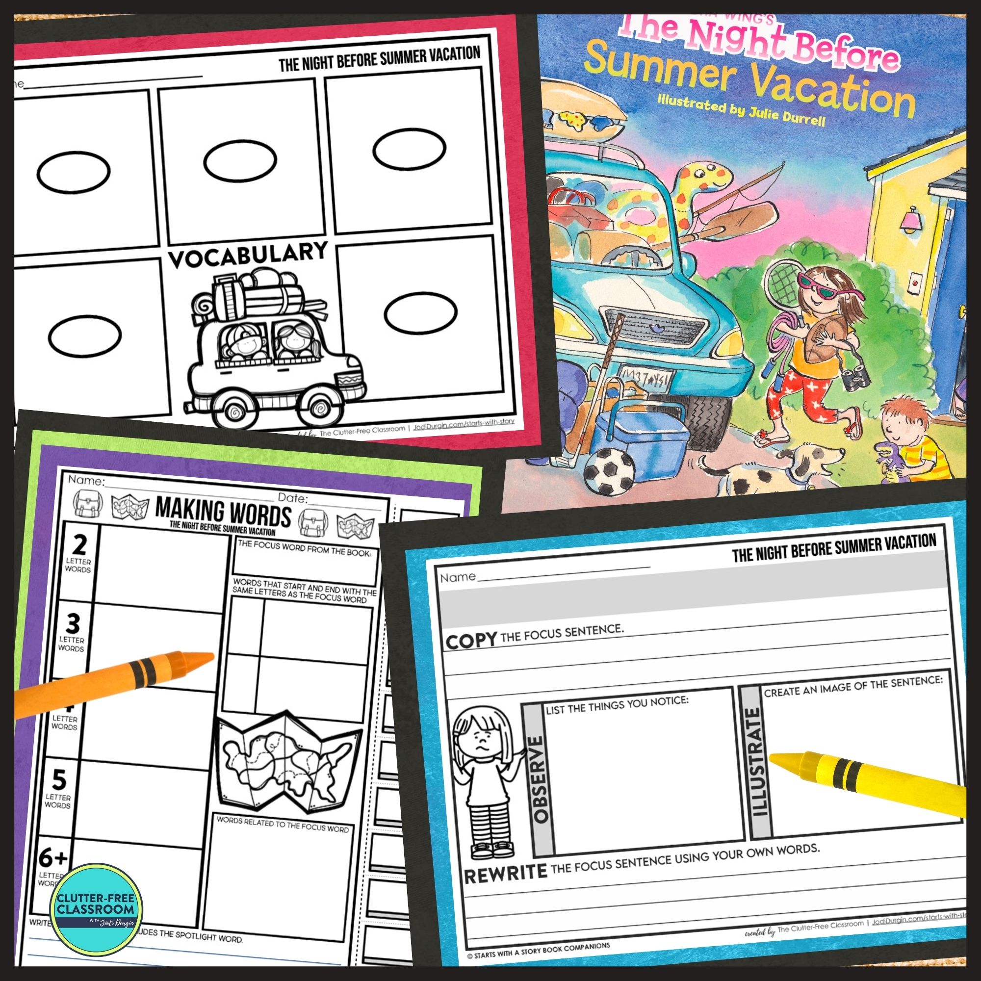 The Night Before Summer Vacation Activities and Lesson Plans for 2026 ...