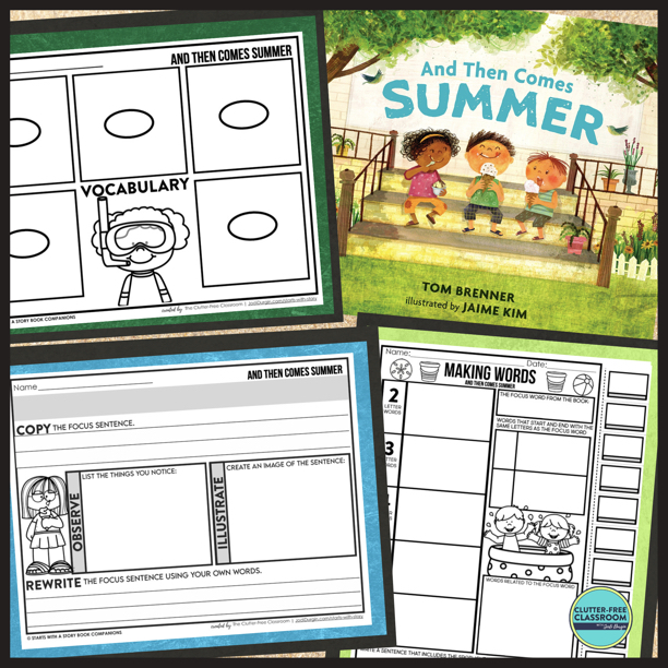 And Then Comes Summer Activities and Lesson Plans for 2025 - Teaching ...