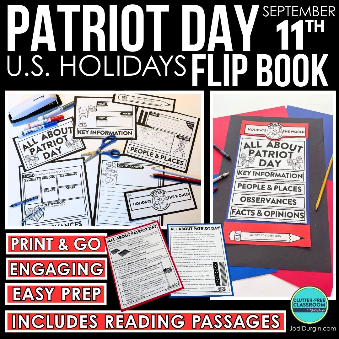 Patriot Day Activities for Kids at the Elementary Level in 2026 ...