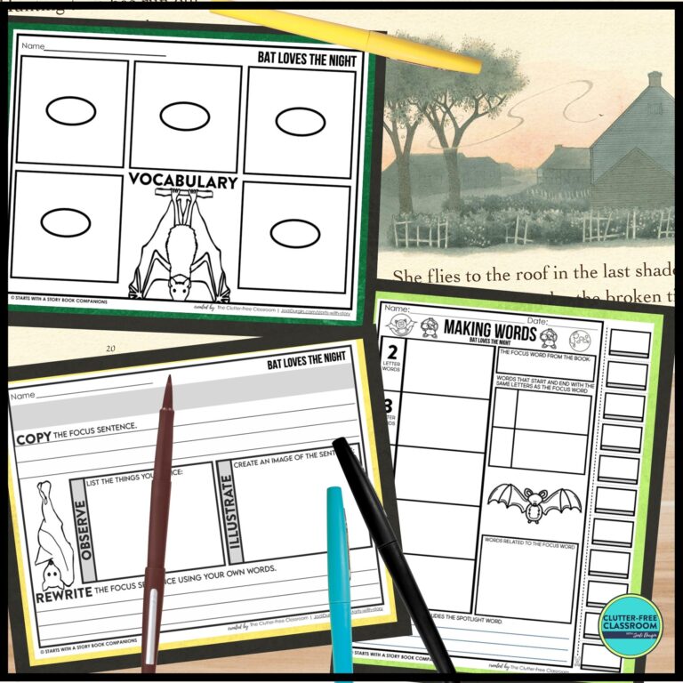Bat Loves the Night Activities and Lesson Plans for 2025 - Teaching ...