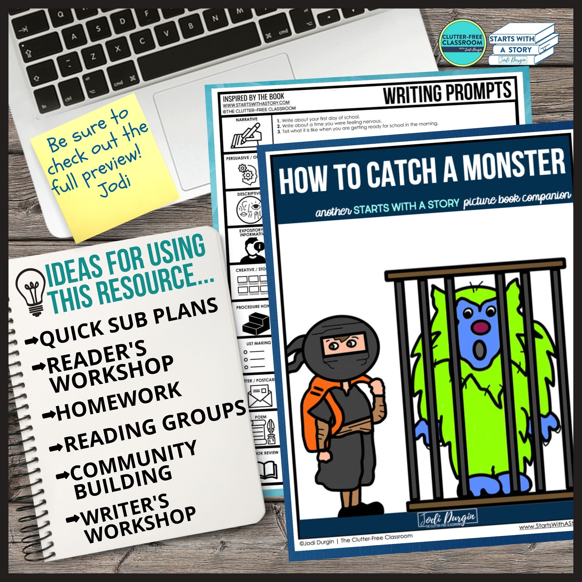How to Catch a Monster Activities and Lesson Plans for 2025 - Teaching ...