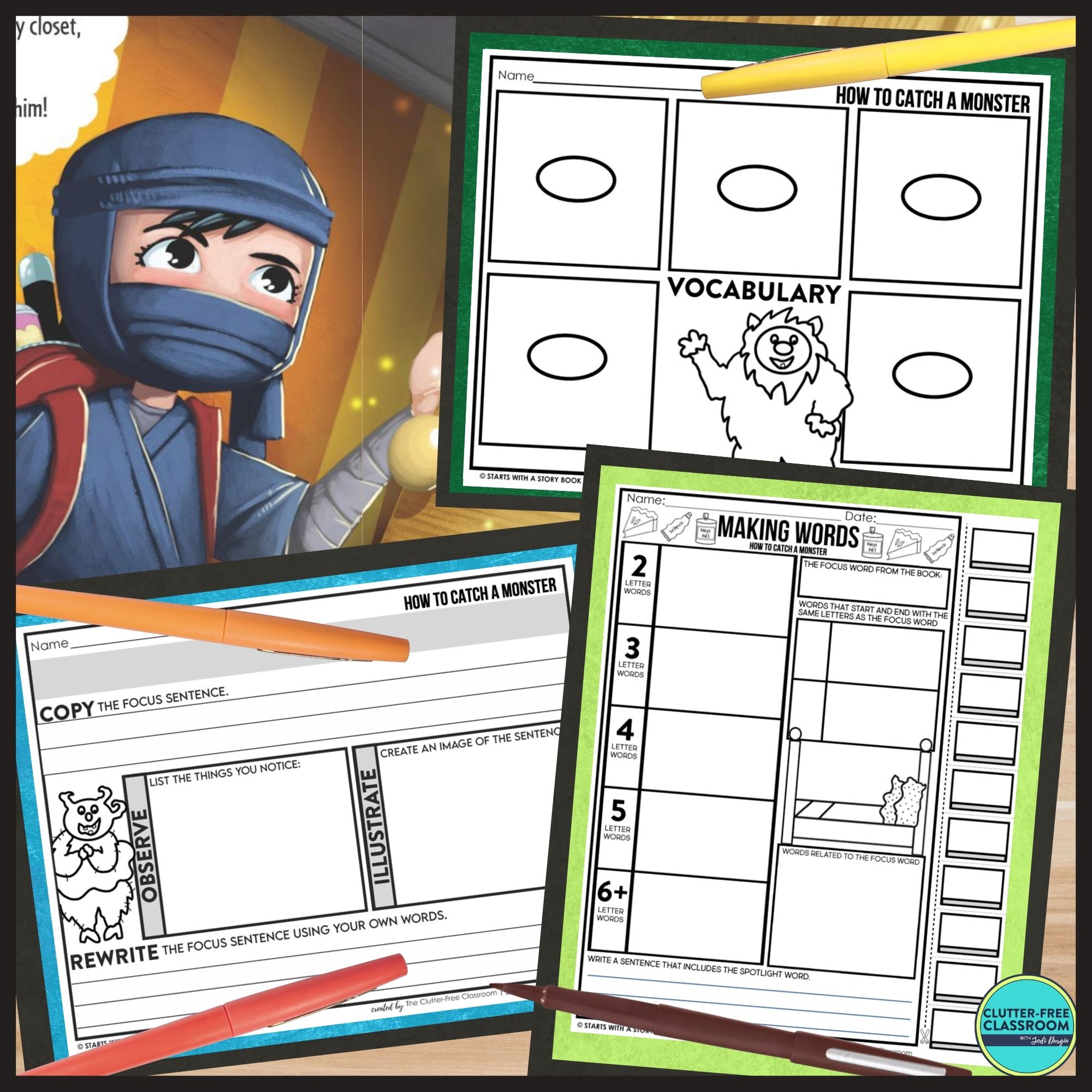 How to Catch a Monster Activities and Lesson Plans for 2025 - Teaching ...