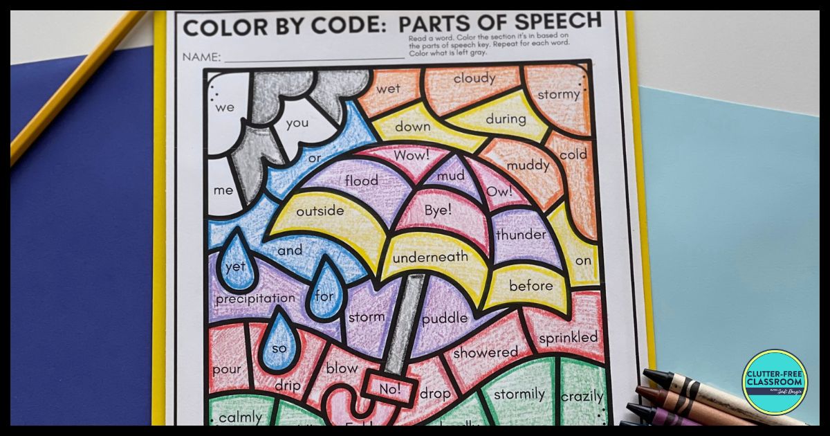 April Coloring: Elementary Color by Code Activities for 2026 - Teaching ...