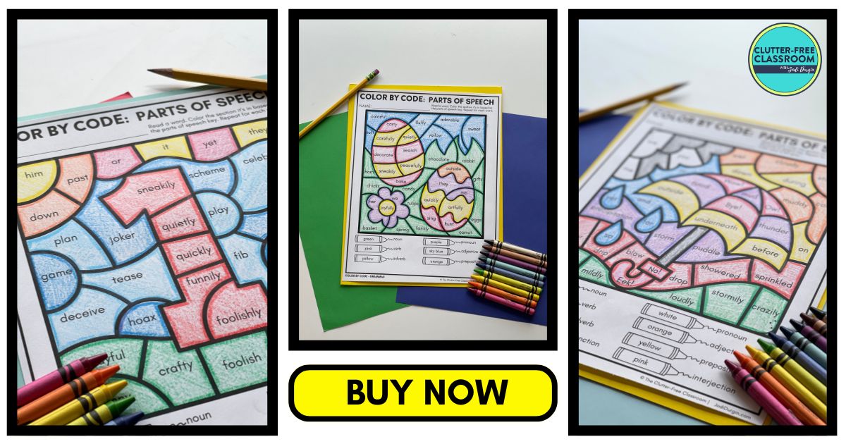 April Coloring: Elementary Color by Code Activities for 2026 - Teaching ...