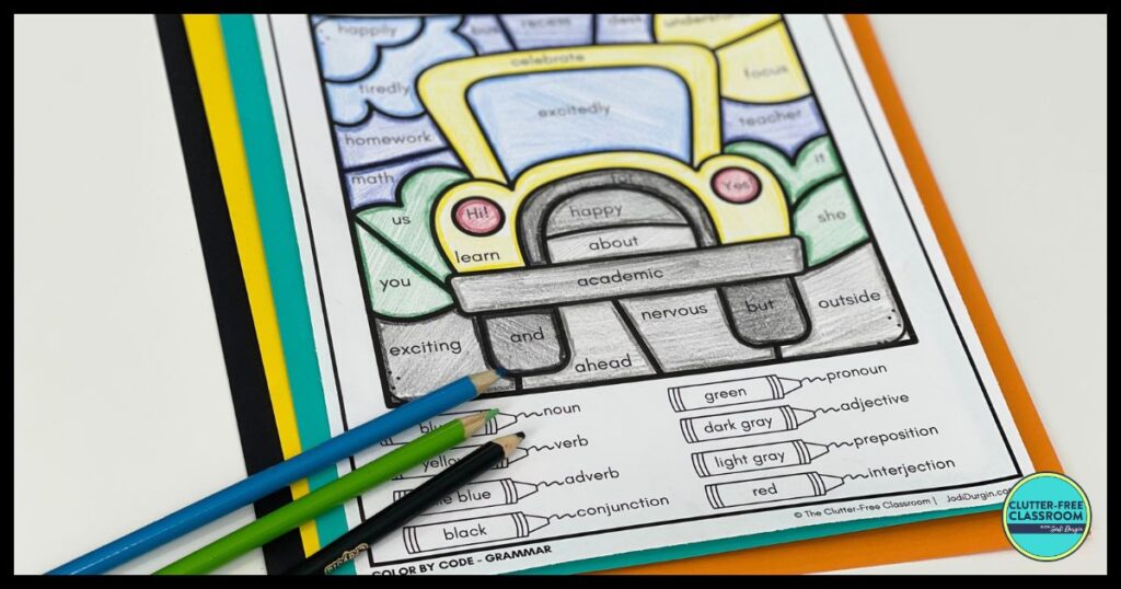 August Coloring: Elementary Color by Code Activities for 2024 ...