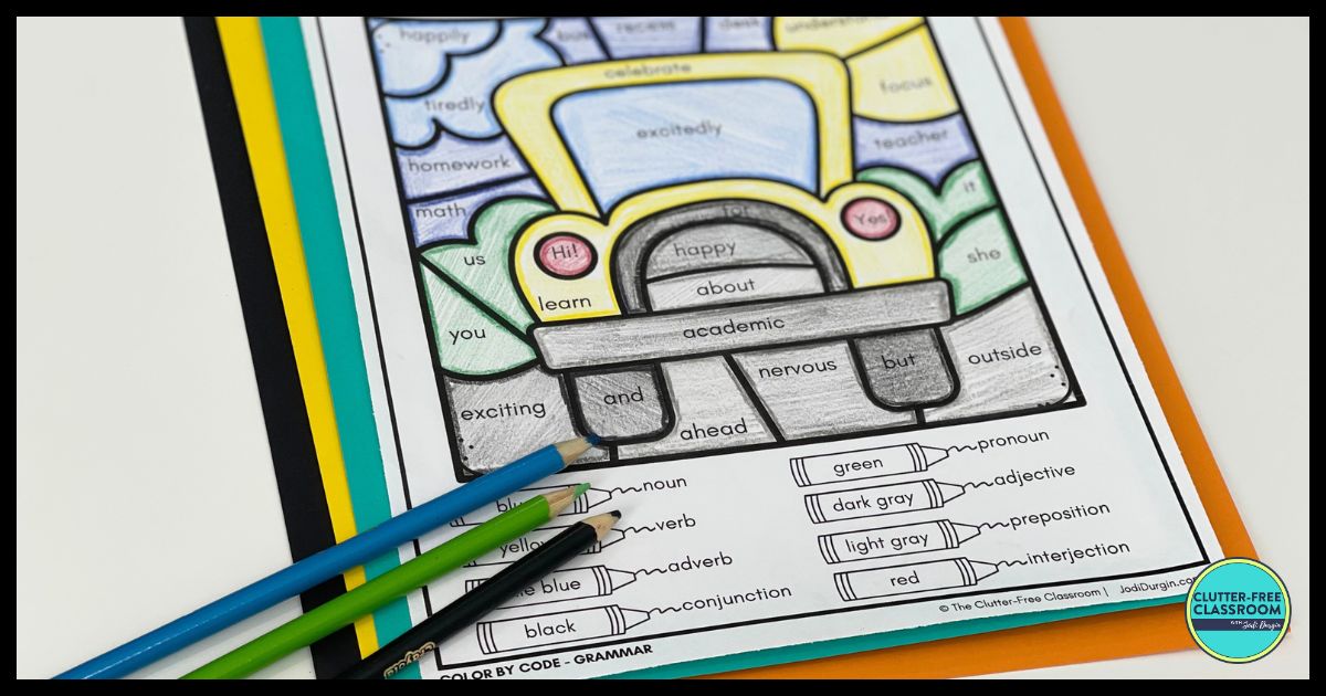 August Coloring: Elementary Color by Code Activities for 2024 ...