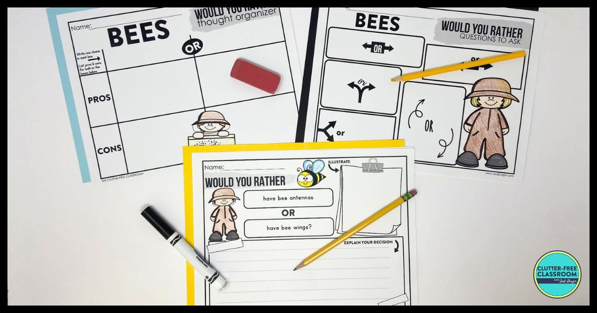 May Would You Rather Questions and Activities for Elementary Students ...