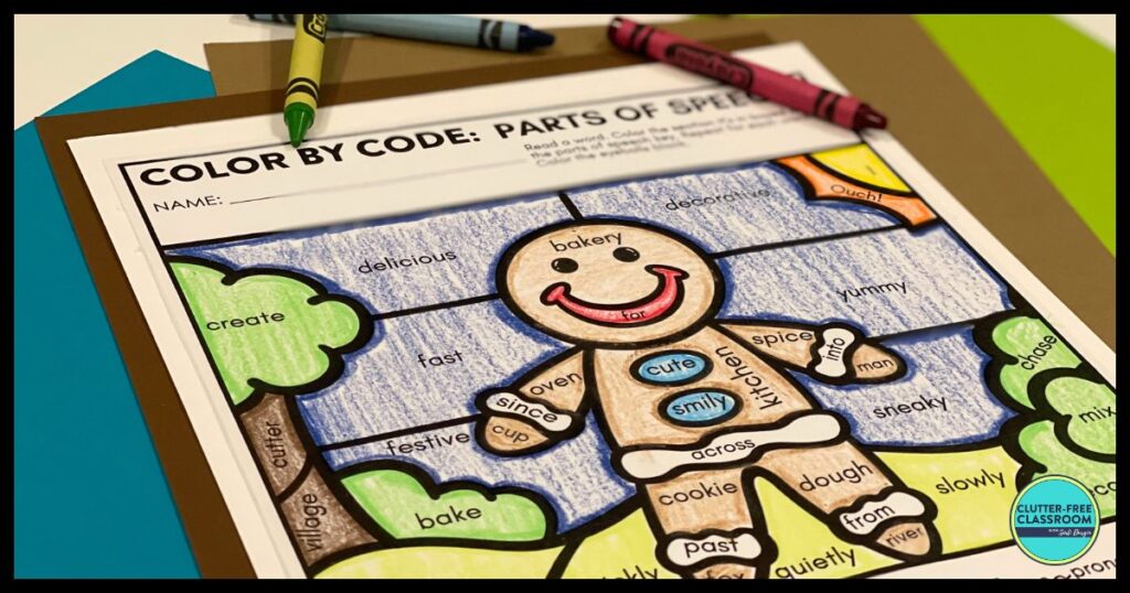 December Coloring: Elementary Color by Code Activities for 2025 ...
