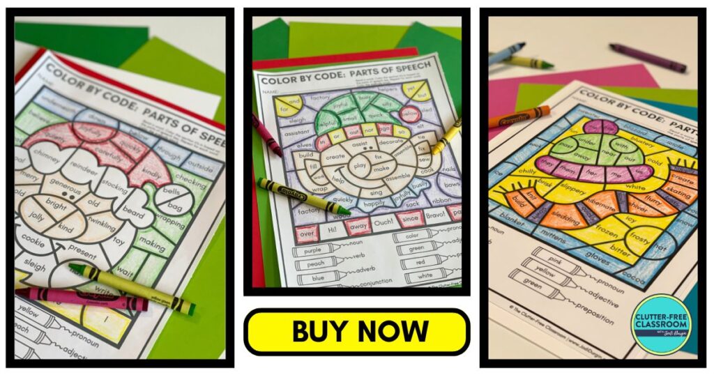 December Coloring: Elementary Color by Code Activities for 2025 ...