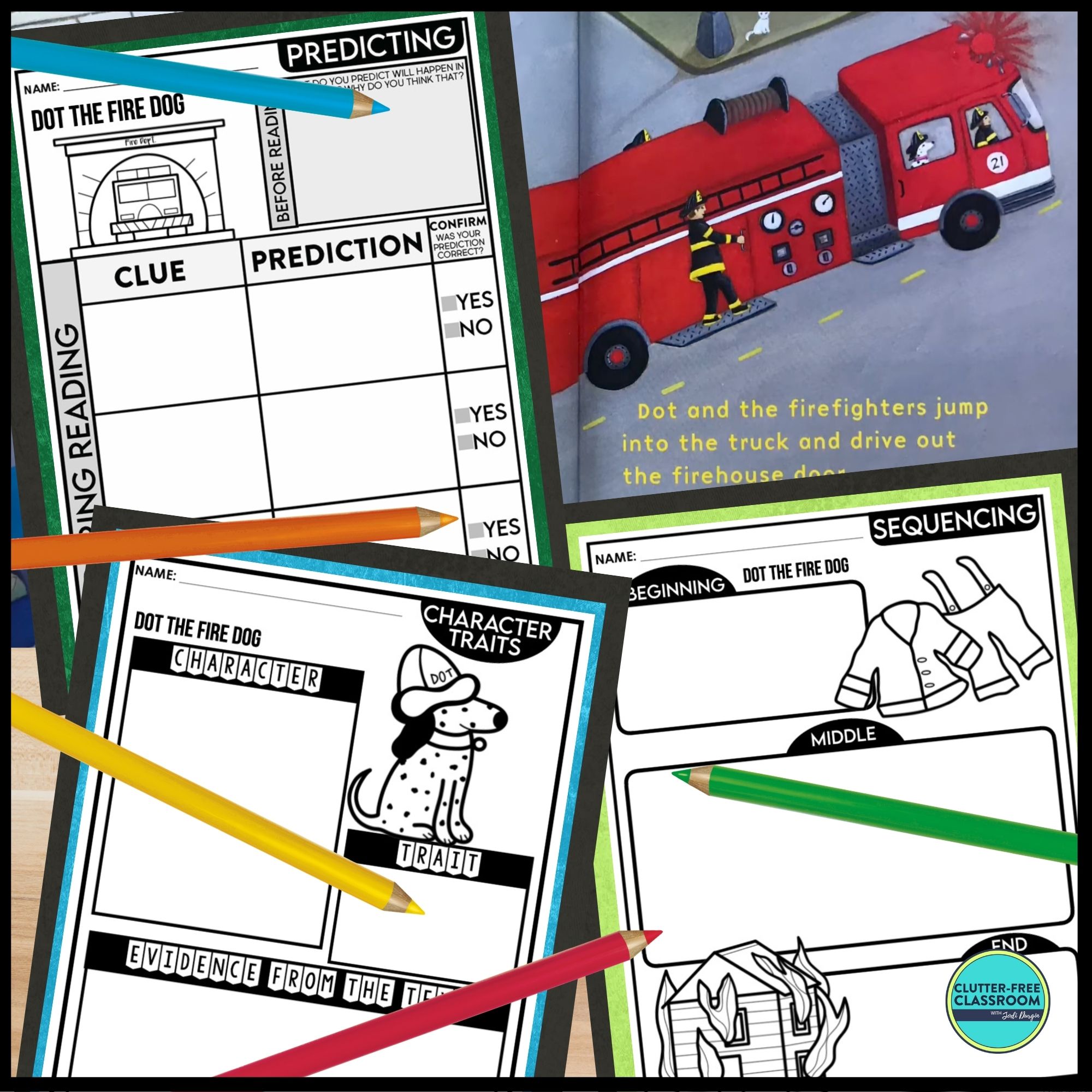 Dot the Fire Dog Activities and Lesson Plans for 2025 - Teaching with ...