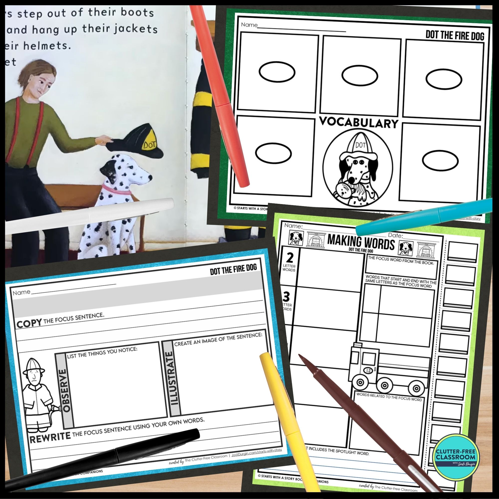 Dot the Fire Dog Activities and Lesson Plans for 2025 - Teaching with ...