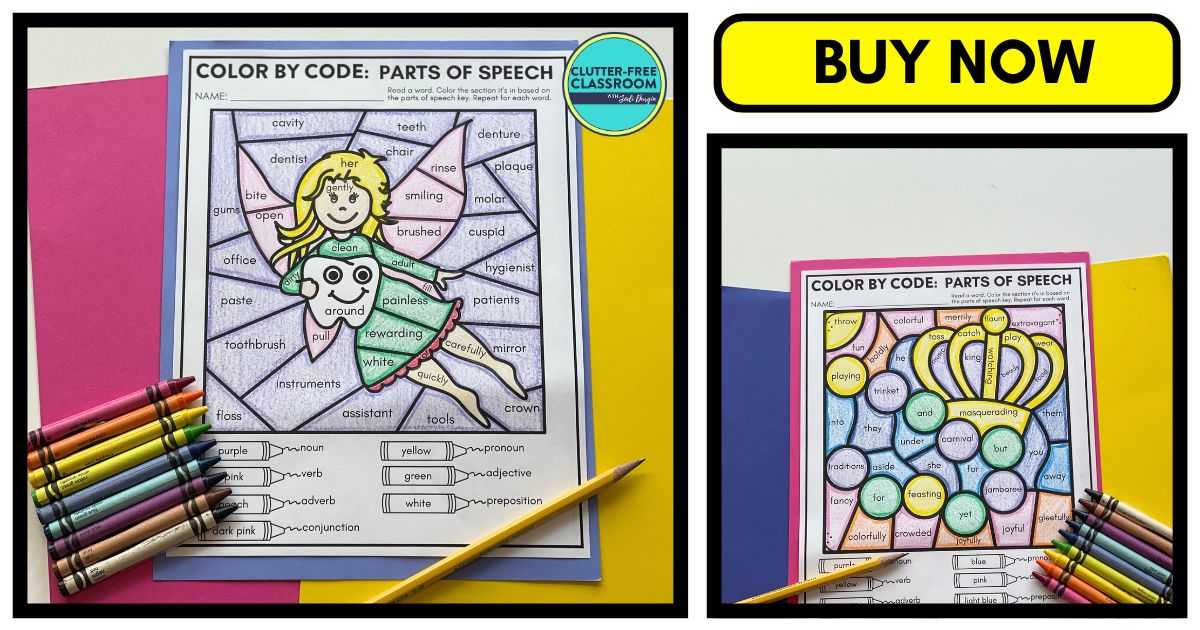 February Coloring: Elementary Color by Code Activities for 2026 ...