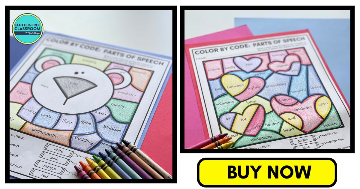 February Coloring: Elementary Color by Code Activities for 2025 ...
