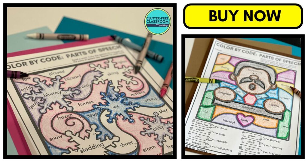 January Coloring: Elementary Color by Code Activities for 2026 ...
