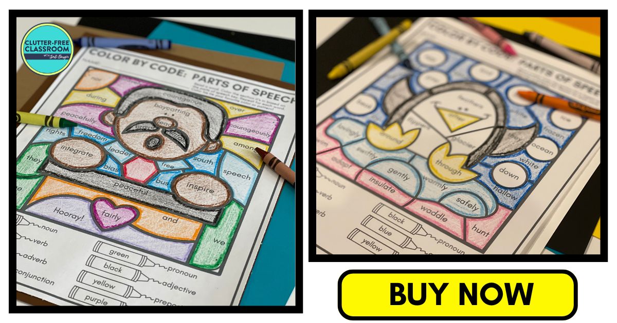 January Coloring: Elementary Color by Code Activities for 2026 ...
