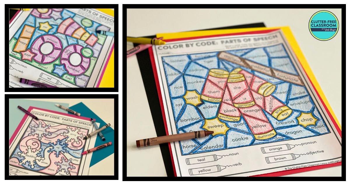 January Coloring: Elementary Color by Code Activities for 2026 ...