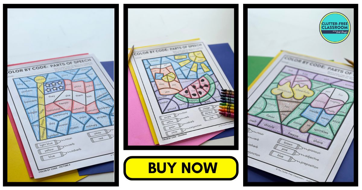June Coloring: Elementary Color by Code Activities for 2025 - Teaching ...