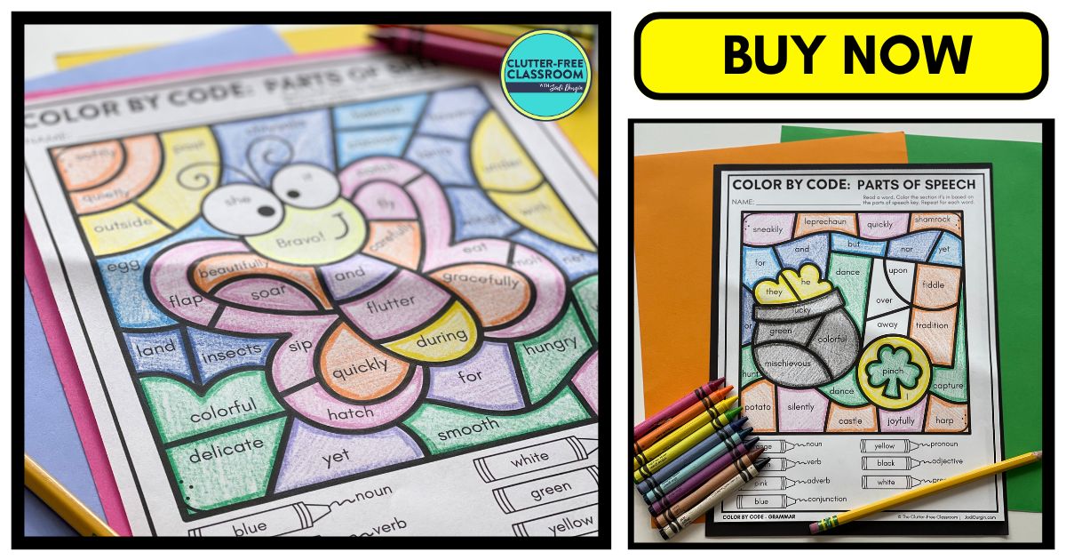 March Coloring: Elementary Color by Code Activities for 2025 - Teaching ...