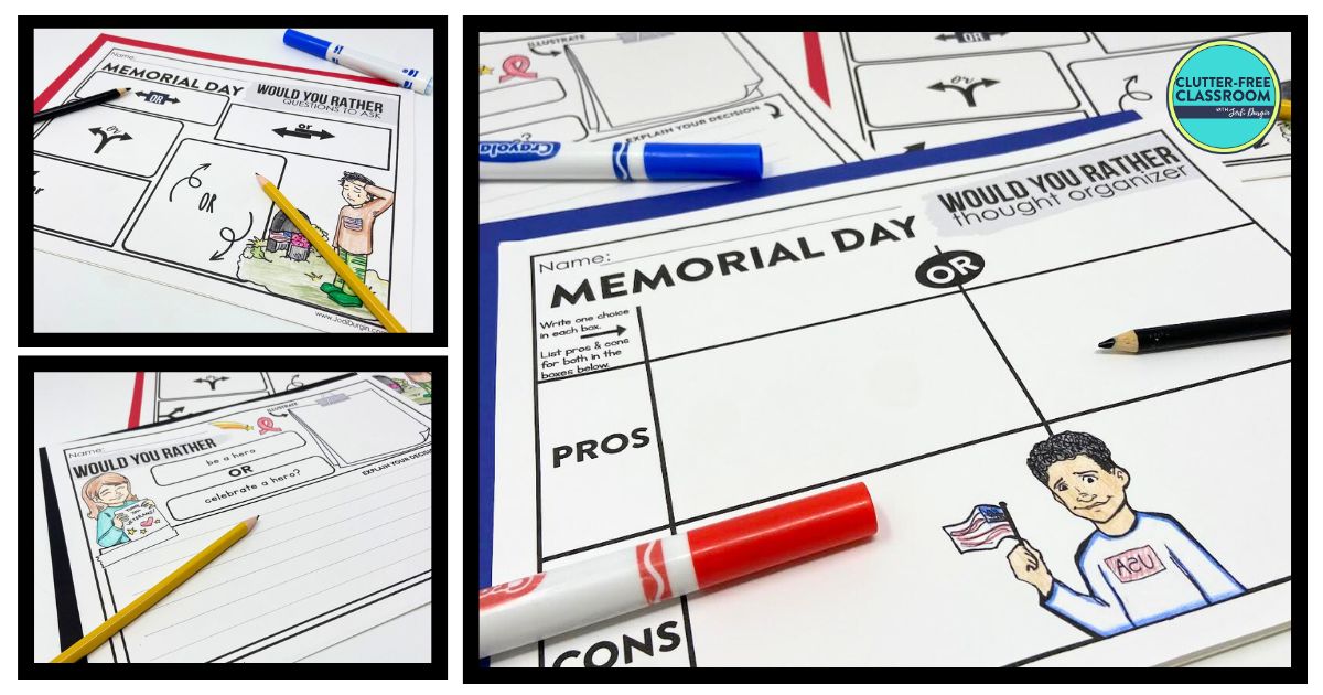 May Would You Rather Questions and Activities for Elementary Students ...