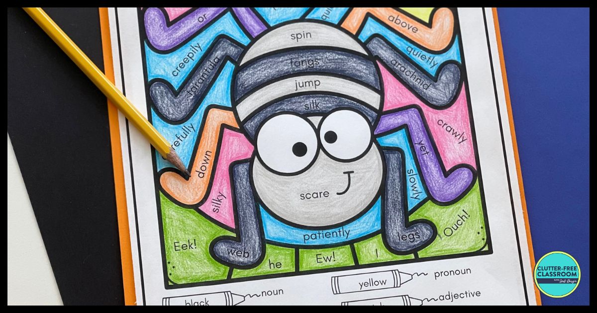 October Coloring: Elementary Color by Code Activities for 2026 ...