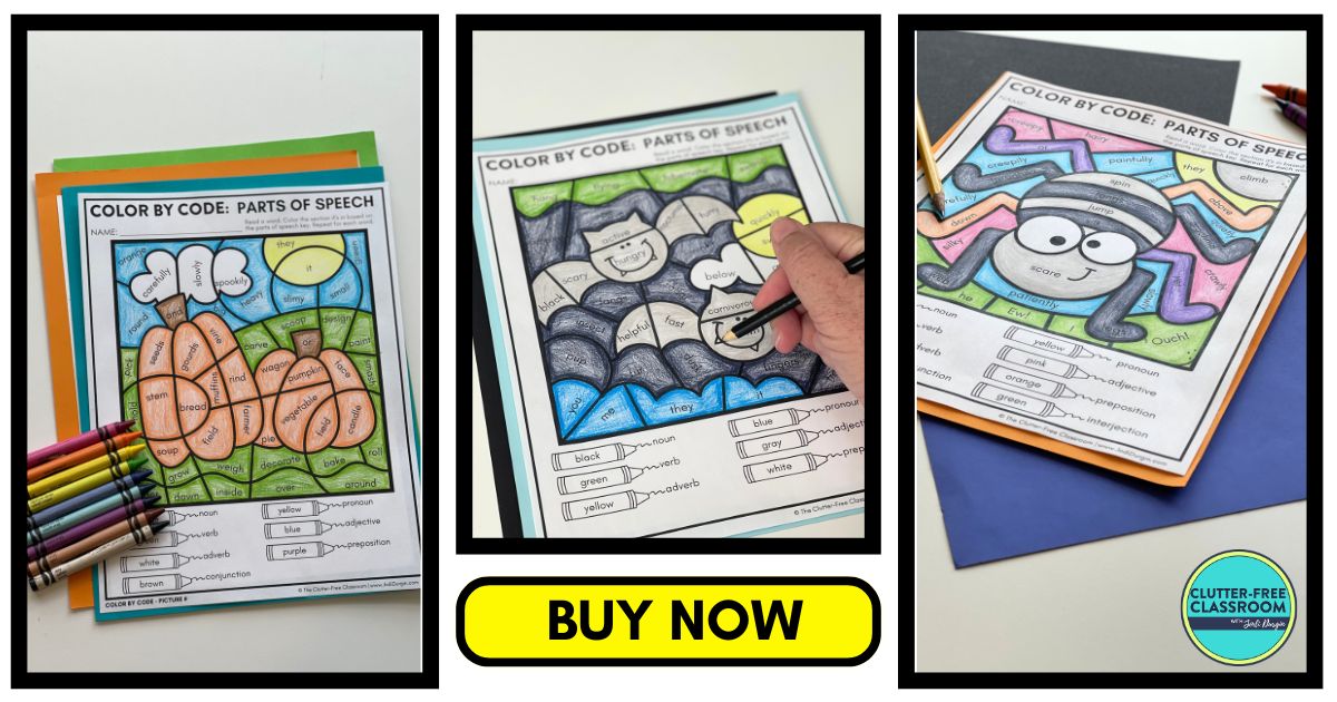 October Coloring: Elementary Color by Code Activities for 2026 ...