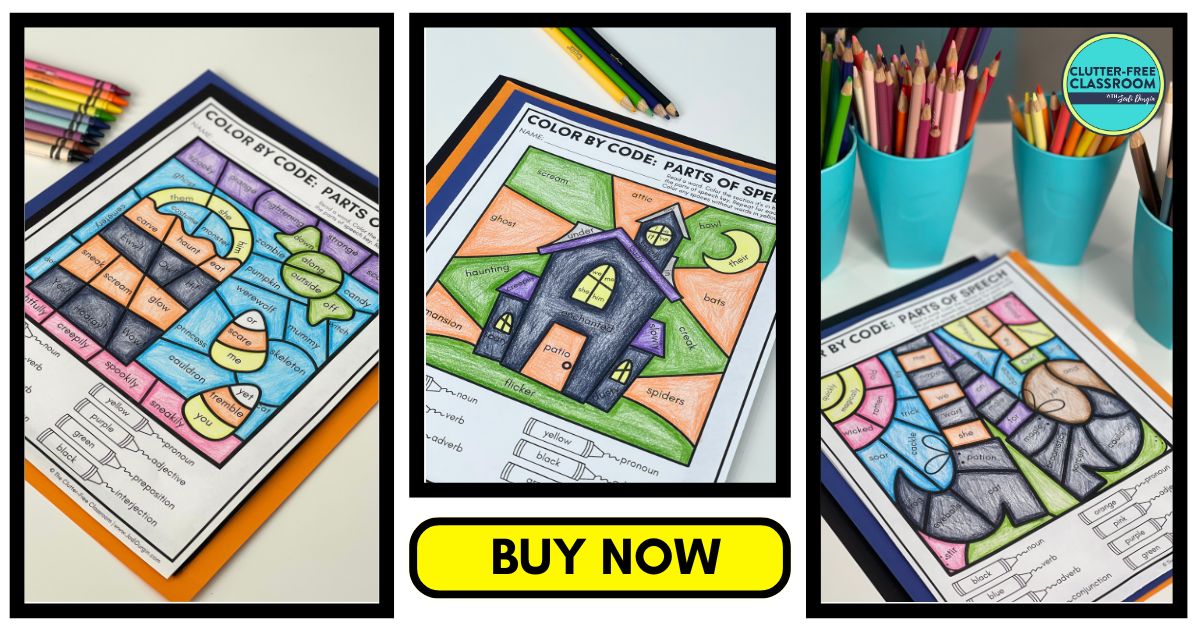 October Coloring: Elementary Color by Code Activities for 2026 ...