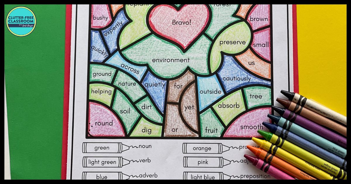 April Coloring: Elementary Color by Code Activities for 2026 - Teaching ...