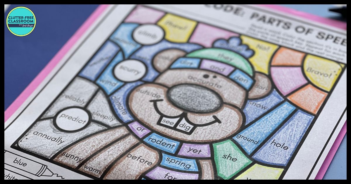 February Coloring: Elementary Color by Code Activities for 2026 ...
