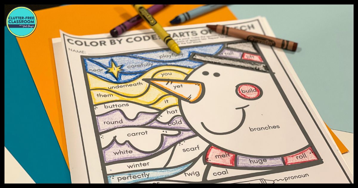 January Coloring: Elementary Color by Code Activities for 2026 ...