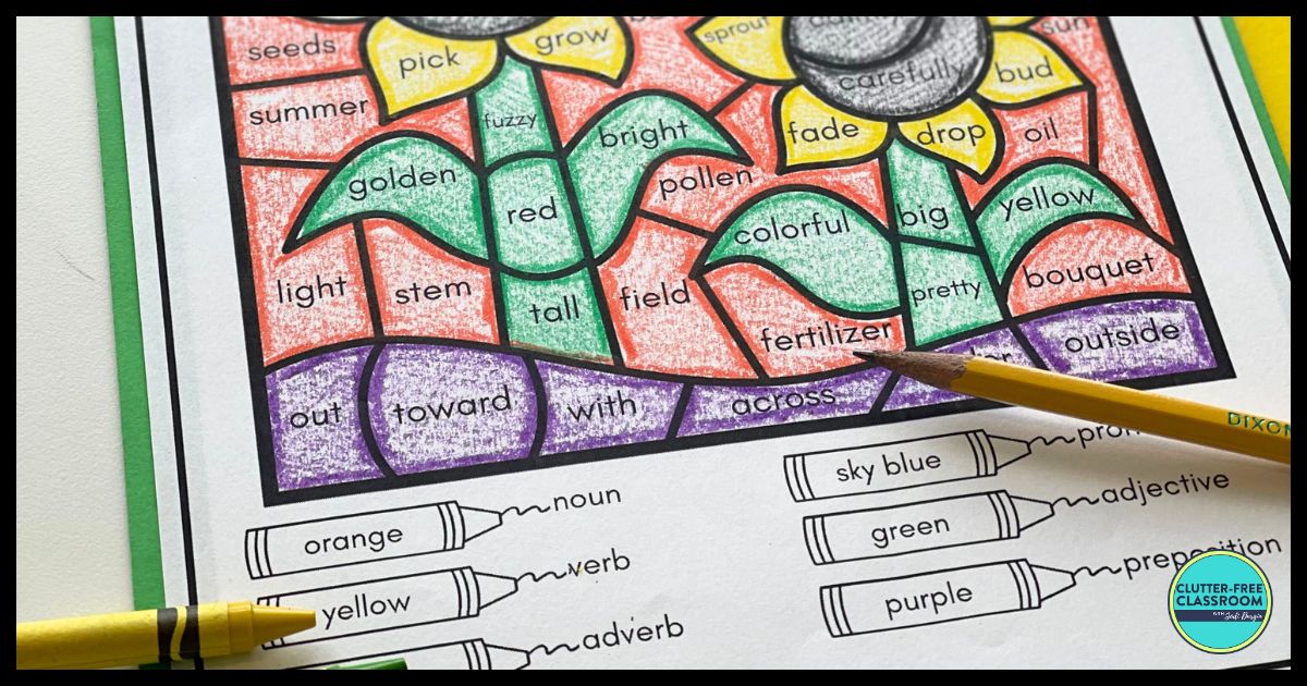 September Coloring: Elementary Color by Code Activities for 2026 ...