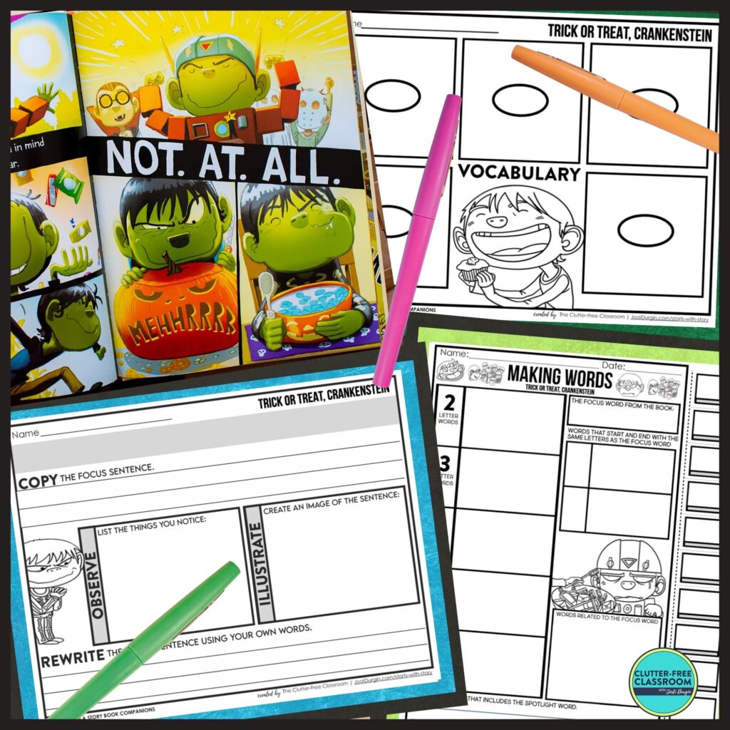 Trick or Treat, Crankenstein Activities and Lesson Plans for 2025 ...