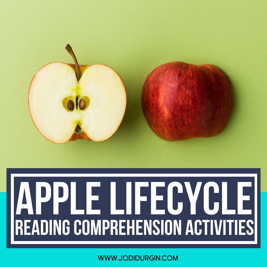 Apple Reading Comprehension Activities for 2nd, 3rd, and 4th Grade ...