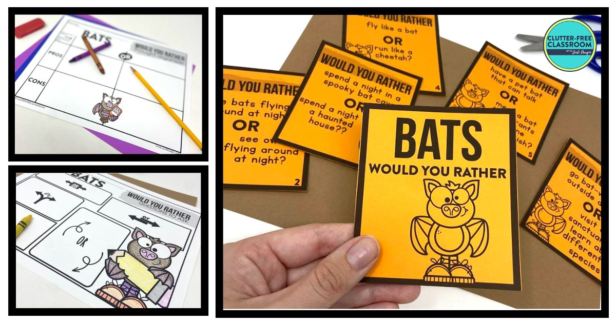 October Would You Rather Questions and Activities for Elementary ...