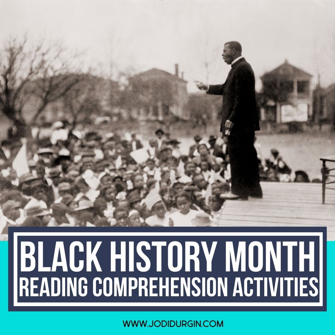 Black History Month Reading Comprehension Activities for 2nd, 3rd, and ...