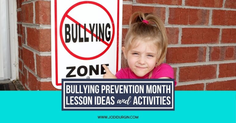 Bullying Prevention Month Activities for Elementary Students in 2026 ...