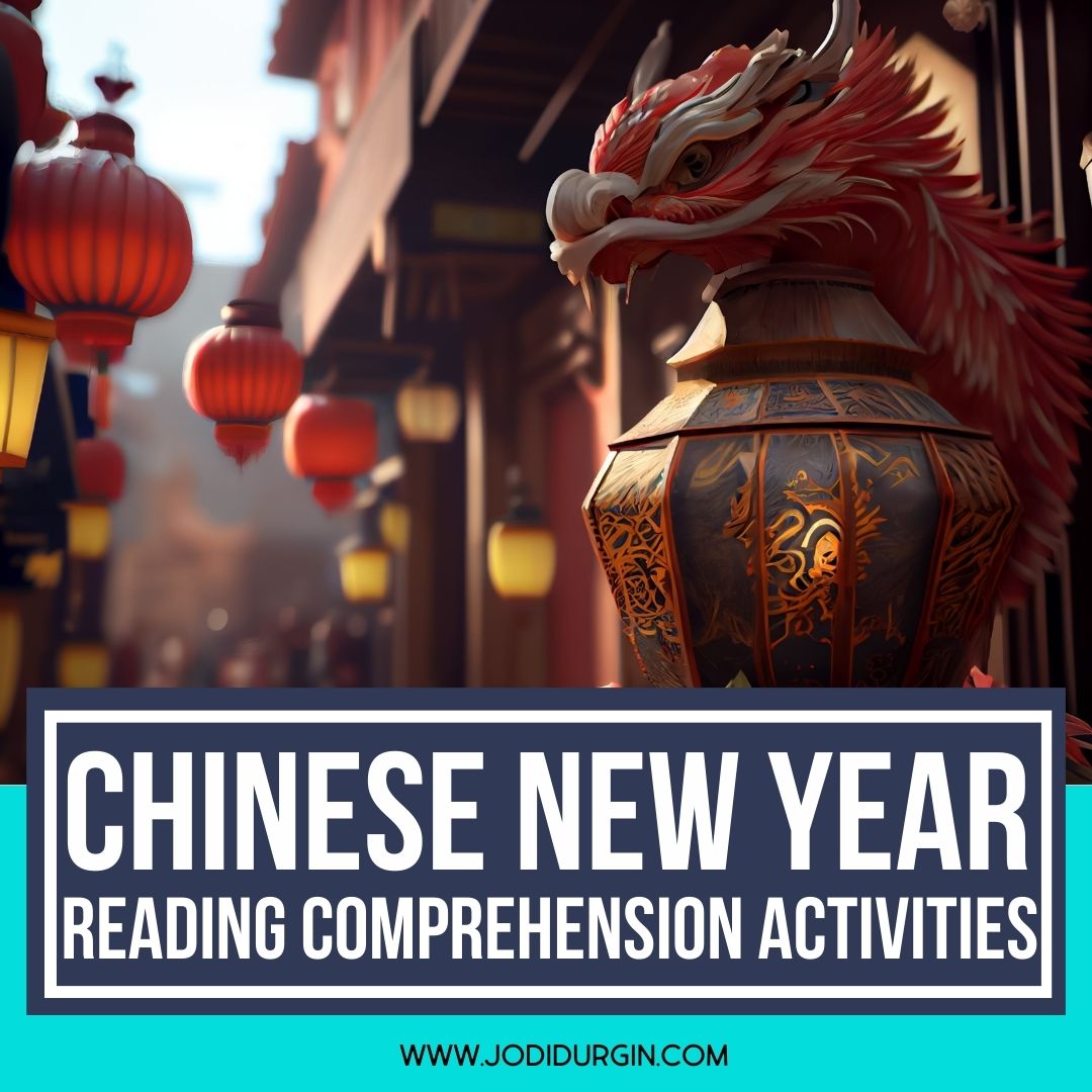 Chinese New Year Reading Comprehension Activities for 2nd, 3rd, and 4th ...