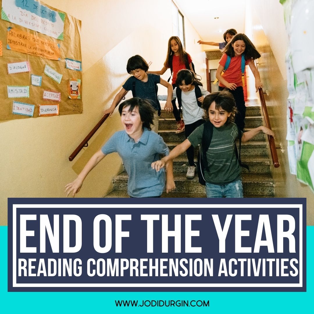 End of the Year Reading Activities for 2nd, 3rd, and 4th Grade ...