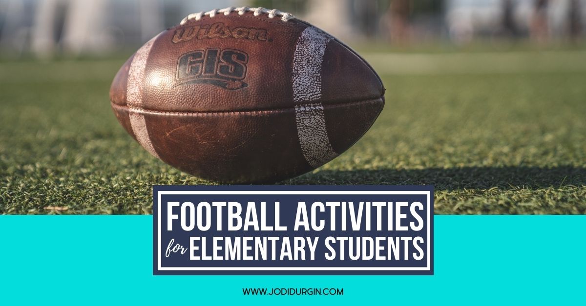 Football Activities for Elementary Students in 2026 - Teaching with ...