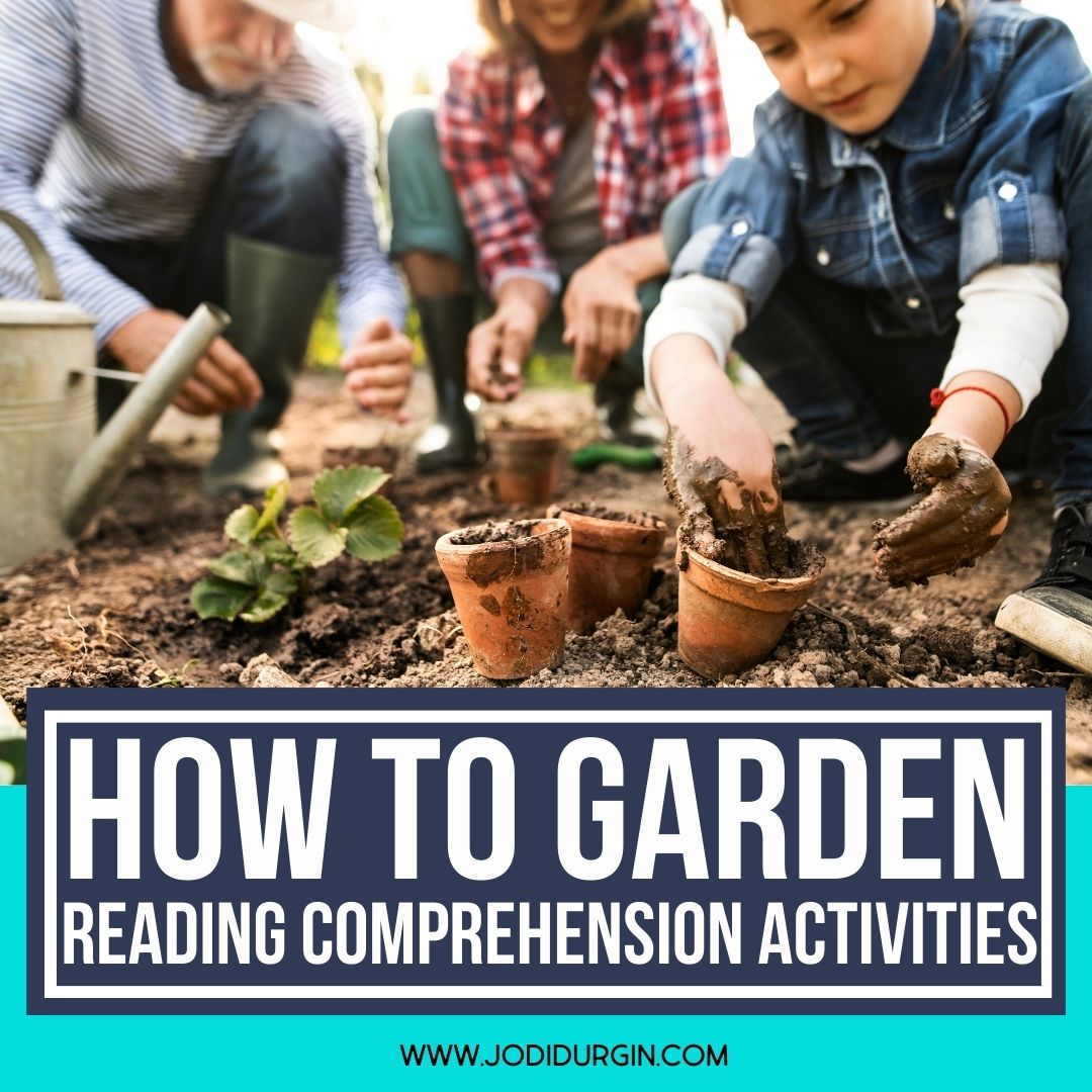 Gardening Reading Comprehension Activities for 2nd, 3rd, and 4th Grade ...