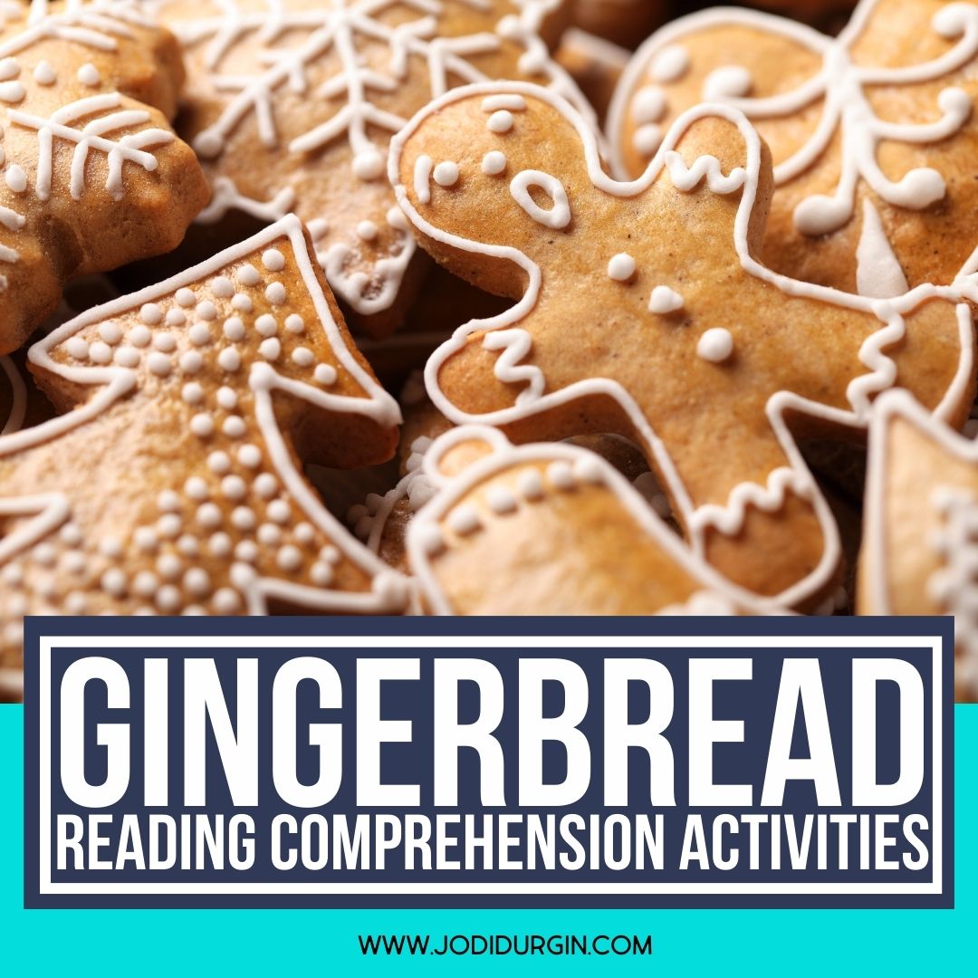Gingerbread Reading Comprehension Activities for 2nd, 3rd, and 4th ...